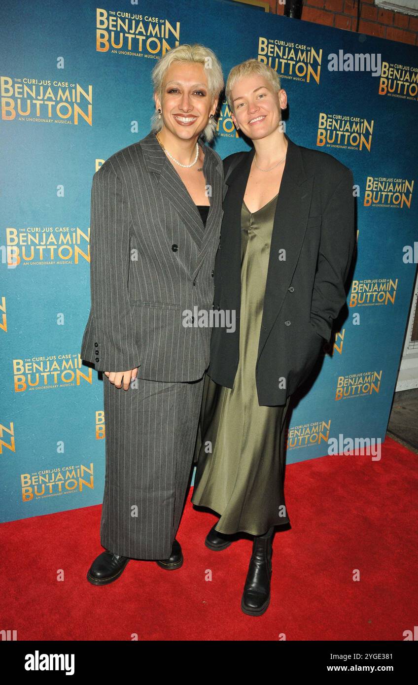 London, UK. 06th Nov, 2024. Mason Alexander Park and Sally Frith at ...