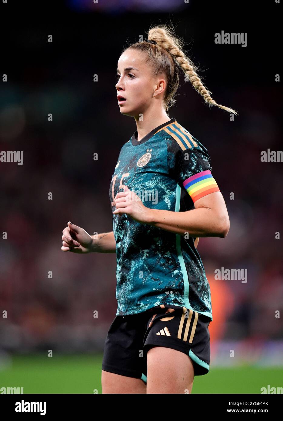 Germany’s Giulia Gwinn during the international friendly match at ...
