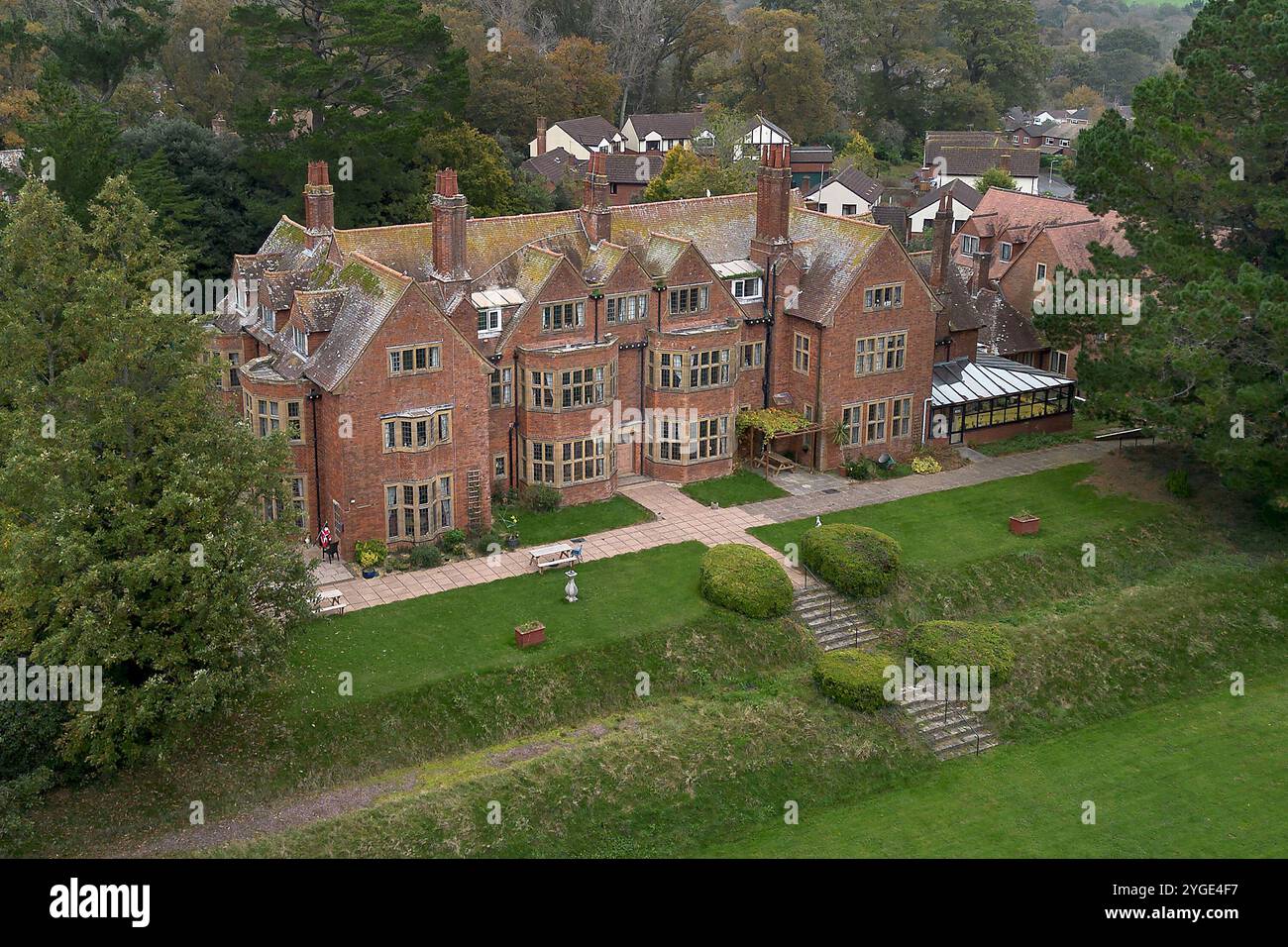 Exmouth, UK 7TH Nov 2024. General view of the Knappe Cross Care Centre ...