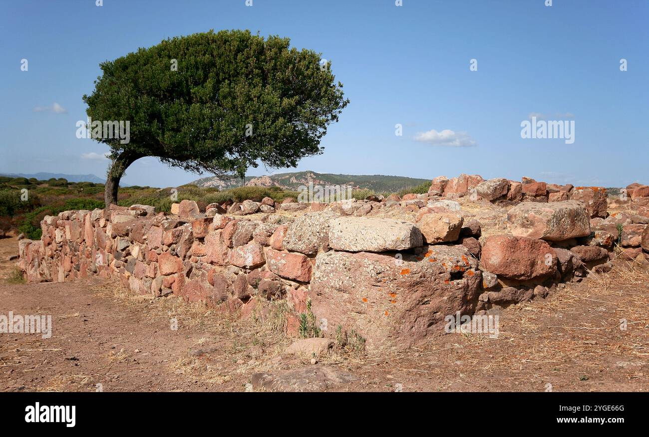 Monte sirai sardinia hi-res stock photography and images - Alamy