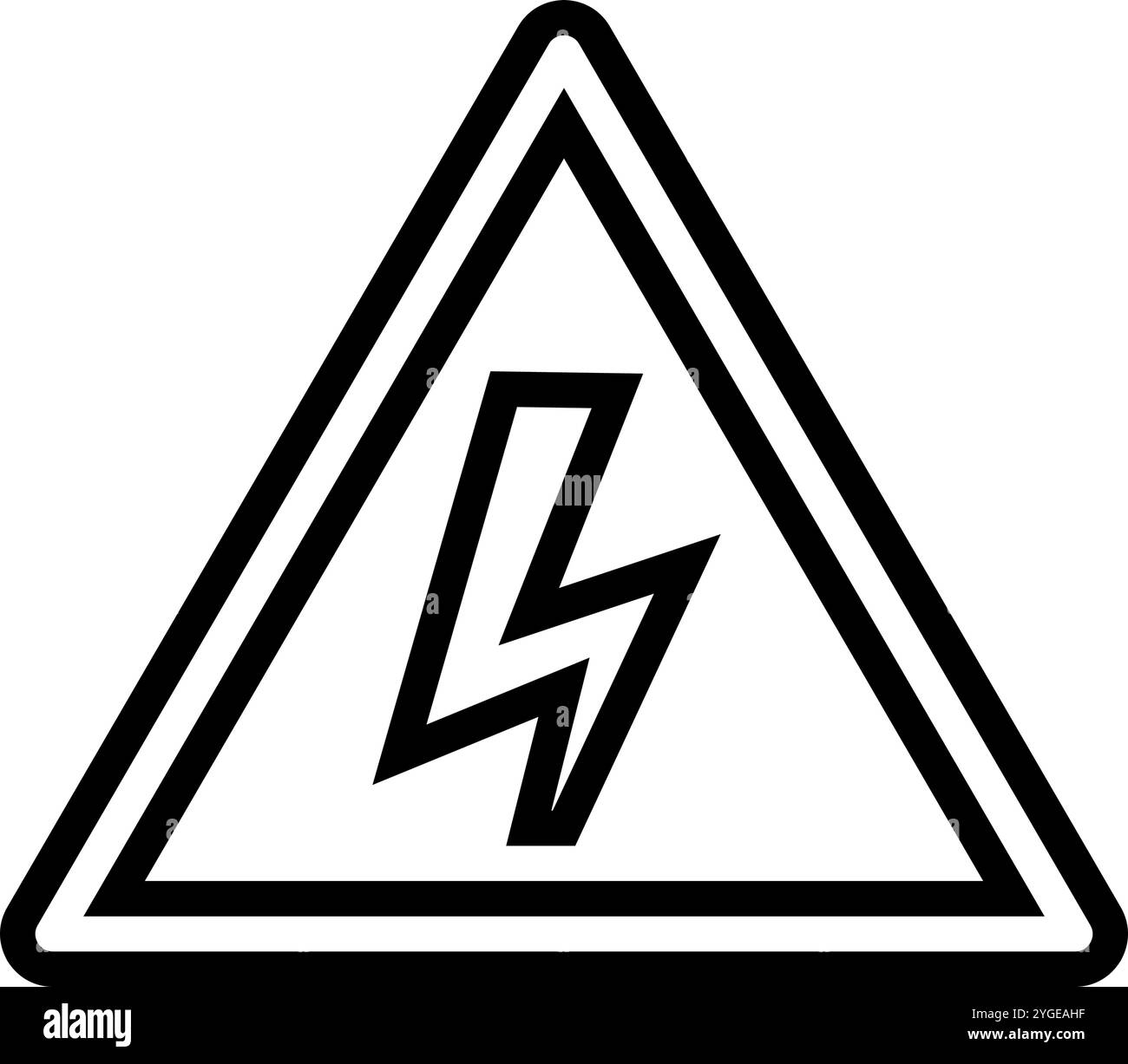 power outage hurricane disaster line icon vector illustration Stock ...