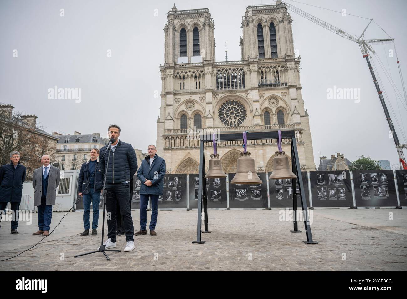 Paris, France. 07th Nov, 2024. French President of the Paris 2024 ...