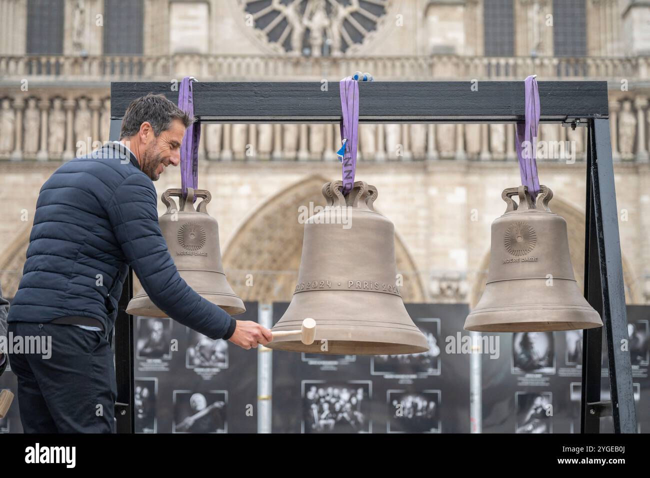 Paris, France. 07th Nov, 2024. French President of the Paris 2024 ...