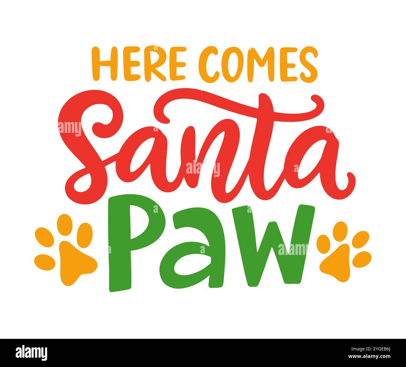 Here comes santa claus poster hi-res stock photography and images - Alamy