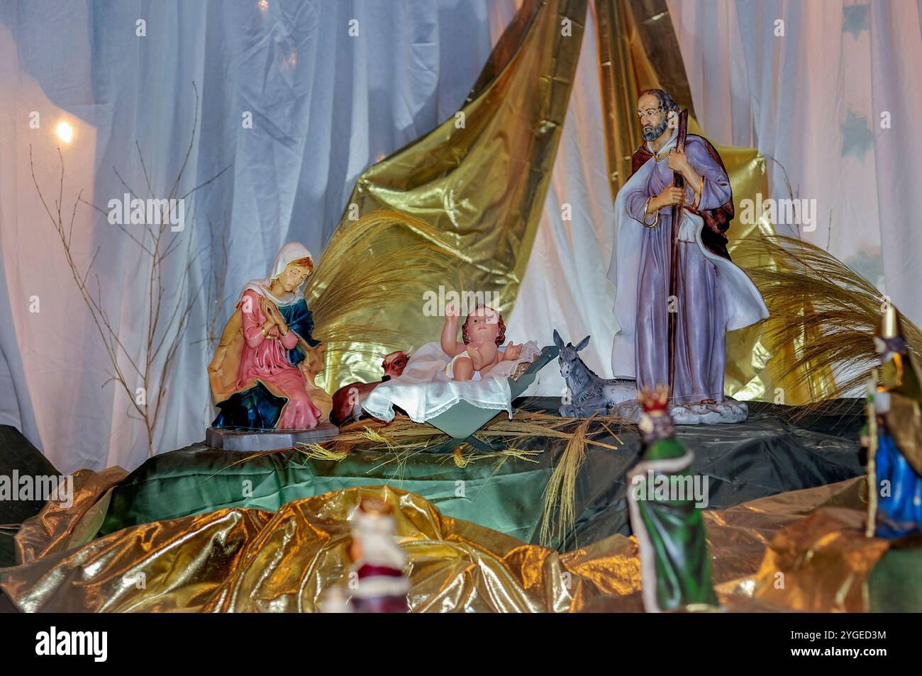 Creche display hi-res stock photography and images - Alamy