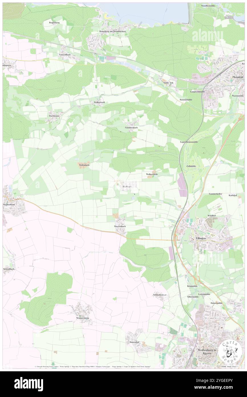 Horlbach, Regierungsbezirk Mittelfranken, DE, Germany, Bavaria, N 49 4 ...