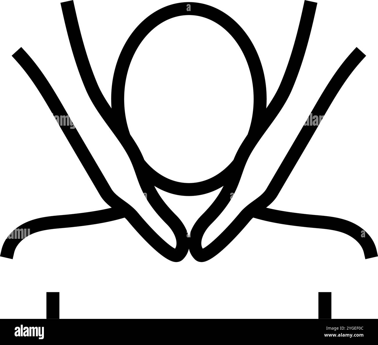 face massage therapy line icon vector illustration Stock Vector Image ...