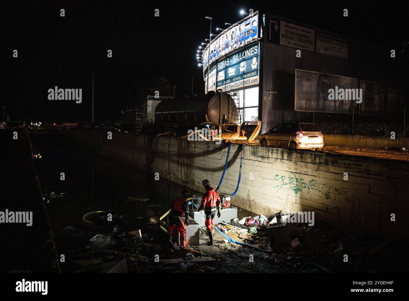 Aftermath of floods in Valencia, Spain Damages after devastating ...