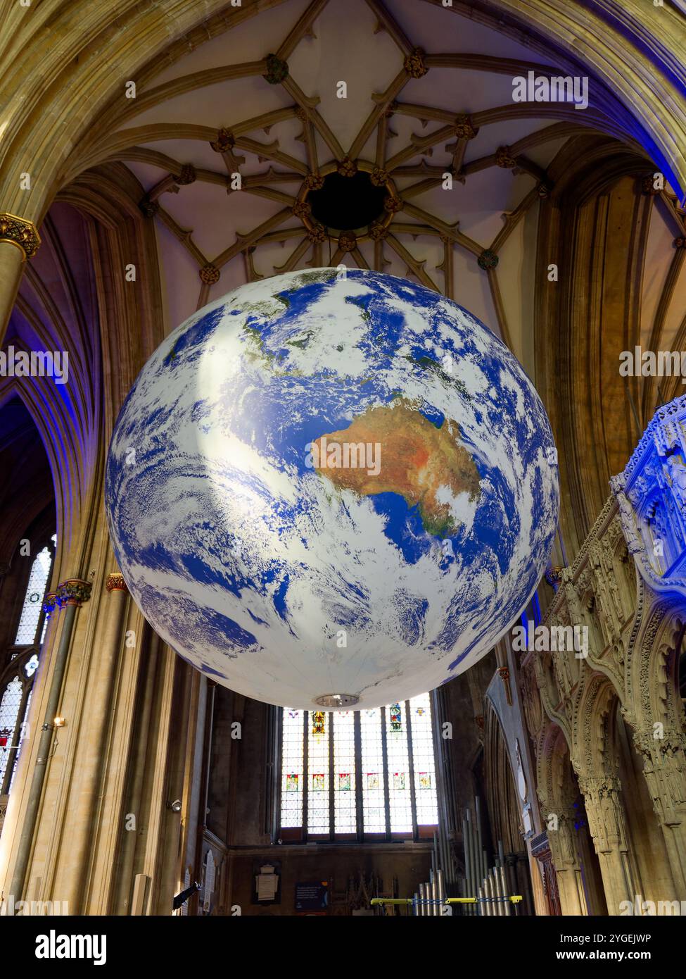 Planet earth bristol cathedral hi-res stock photography and images - Alamy