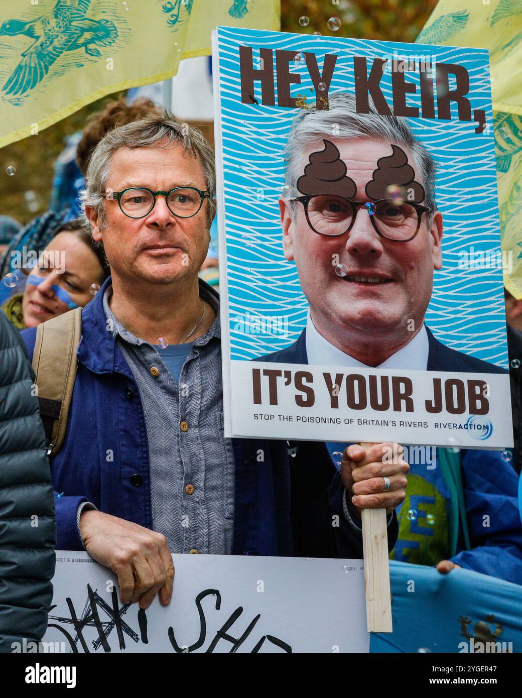 Hugh Hugh Fernley-Whittingstall, presenter and chef, March for Clean ...