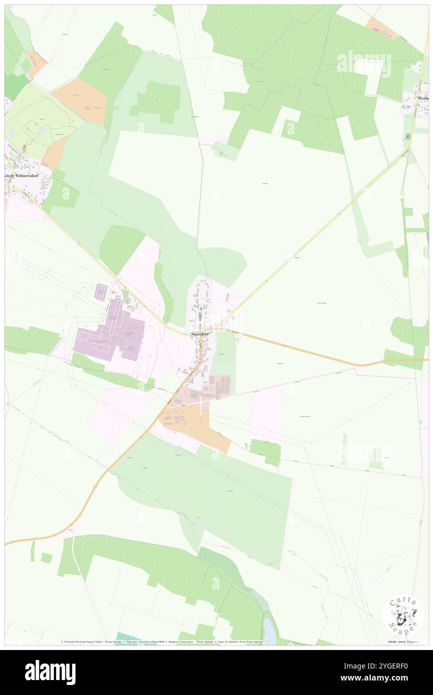 Nunsdorf, DE, Germany, Brandenburg, N 52 13' 45'', N 13 18' 54'', map ...