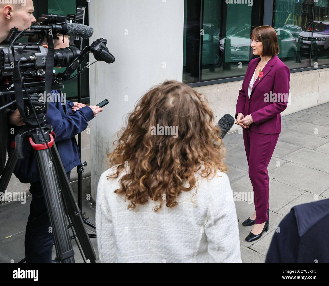 Rachel Reeves, MP, Chancellor of the Exchequer, Labour Party government ...