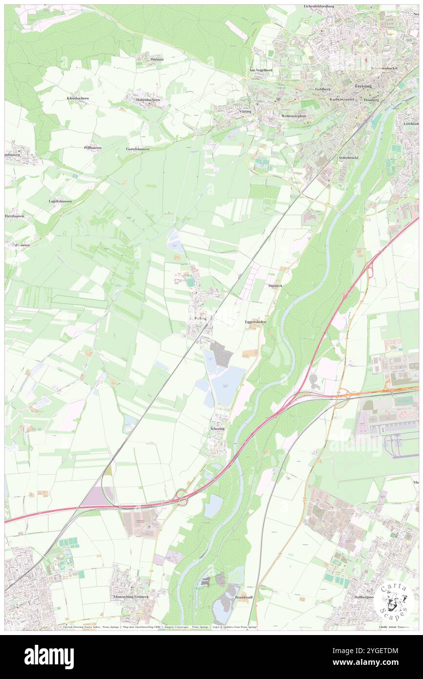 Pulling (b Freising), Upper Bavaria, DE, Germany, Bavaria, N 48 21' 48 ...