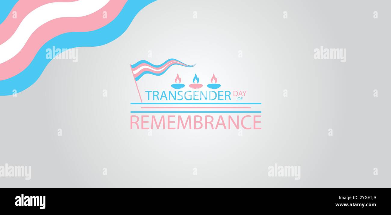 Remembering Our Transgender Community A Day of Reflection Stock Vector ...