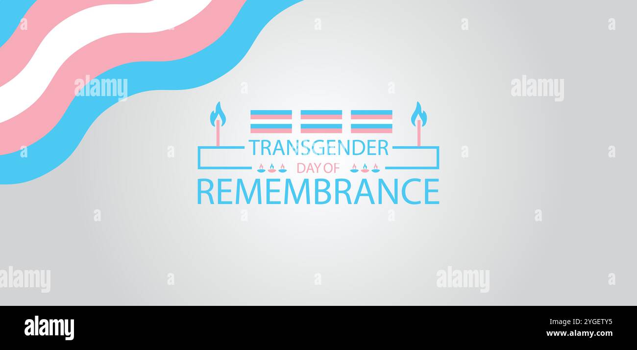 Remembering Our Transgender Community A Day of Reflection Stock Vector ...