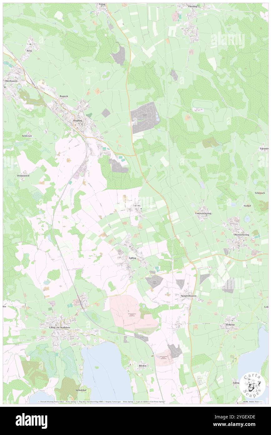 Tauting, Upper Bavaria, DE, Germany, Bavaria, N 47 44' 45'', N 11 10 ...