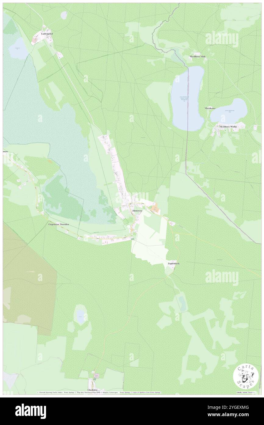 Foersterei Riether Neuhaus, DE, Germany, Mecklenburg-Vorpommern, N 53 ...