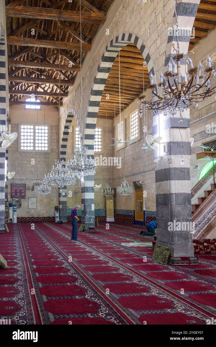 interior, mosque of al-Twarizi, Damascus, Syria Stock Photo - Alamy