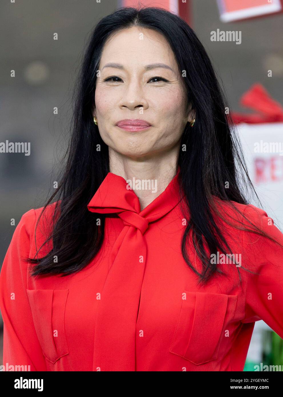 6 Nov 2024, London, England, UK - Lucy Liu attending Red One Photocall ...