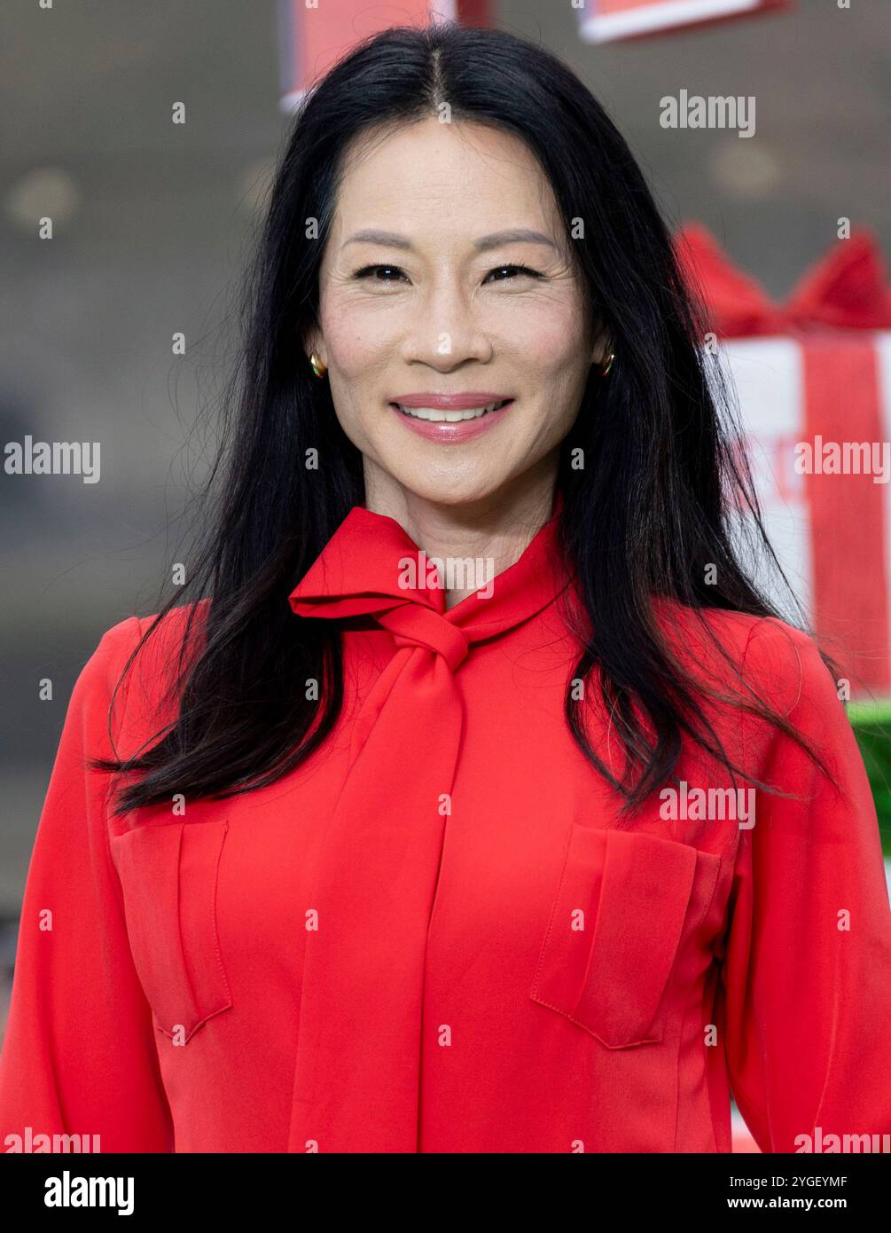 6 Nov 2024, London, England, UK - Lucy Liu attending Red One Photocall ...