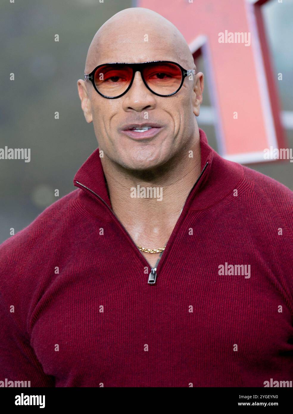 6 Nov 2024, London, England, UK - Dwayne Johnson attending Red One ...