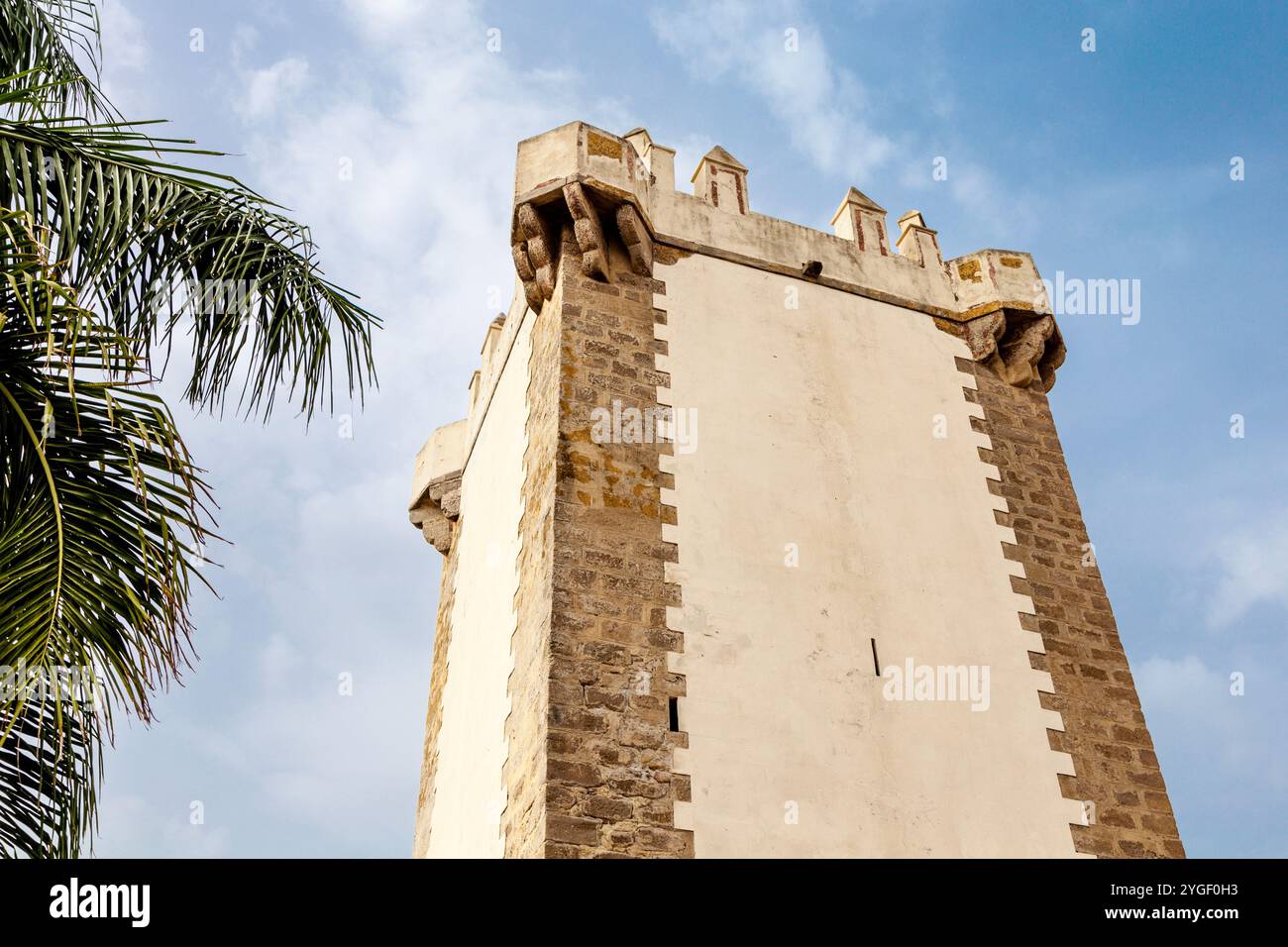 Torre de Guzman, part of 14th century medieval fortifications and town ...