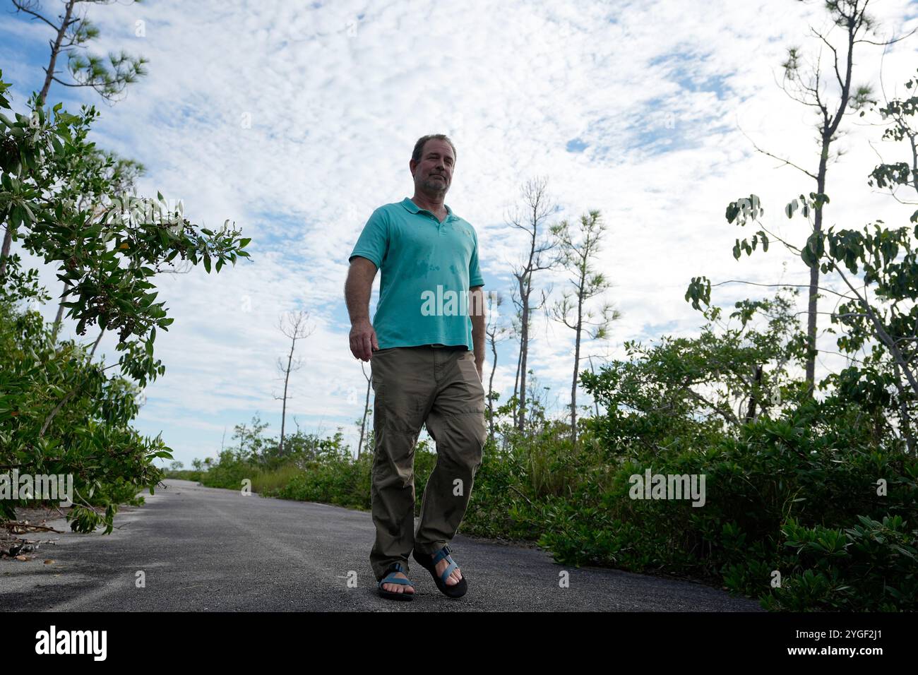 Chris Bergh, the South Florida program manager for the Nature ...