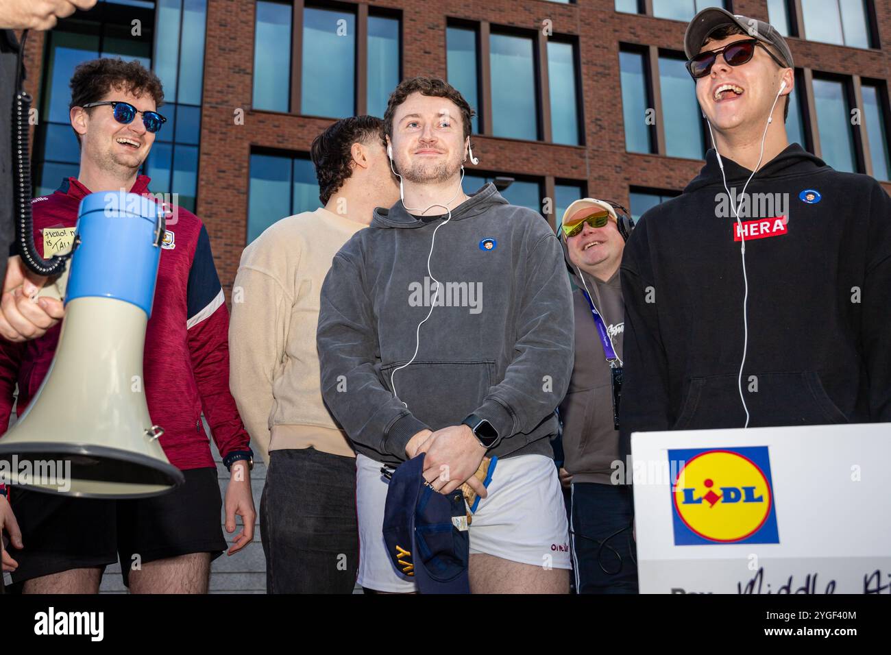 Dublin, Ireland – November 7, 2024. Jack Wall O'Reilly, winner of the ...