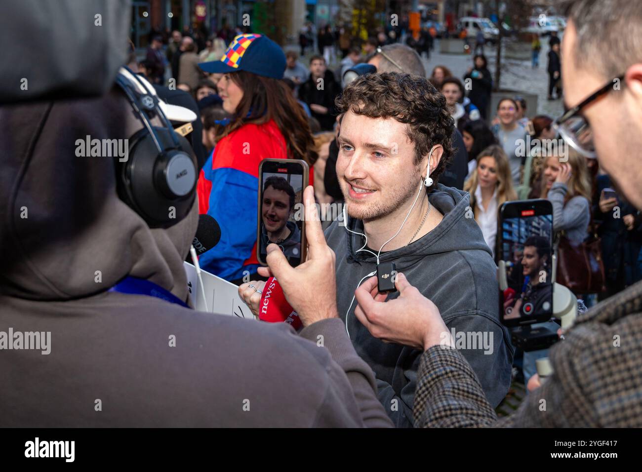 Dublin, Ireland – November 7, 2024. Jack Wall O'Reilly, winner of the ...