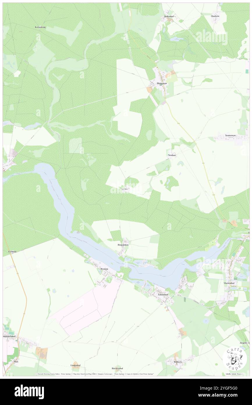 Neubau, DE, Germany, Brandenburg, N 53 4' 27'', N 13 14' 11'', map ...