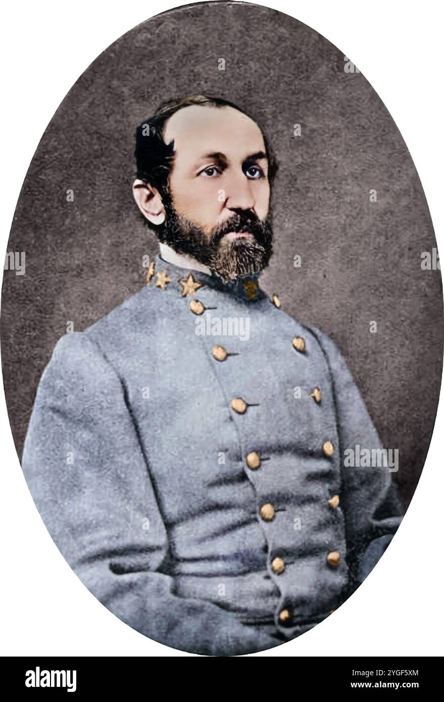 Brigadier General Josiah Gorgas, Confederate States Army Stock Photo ...