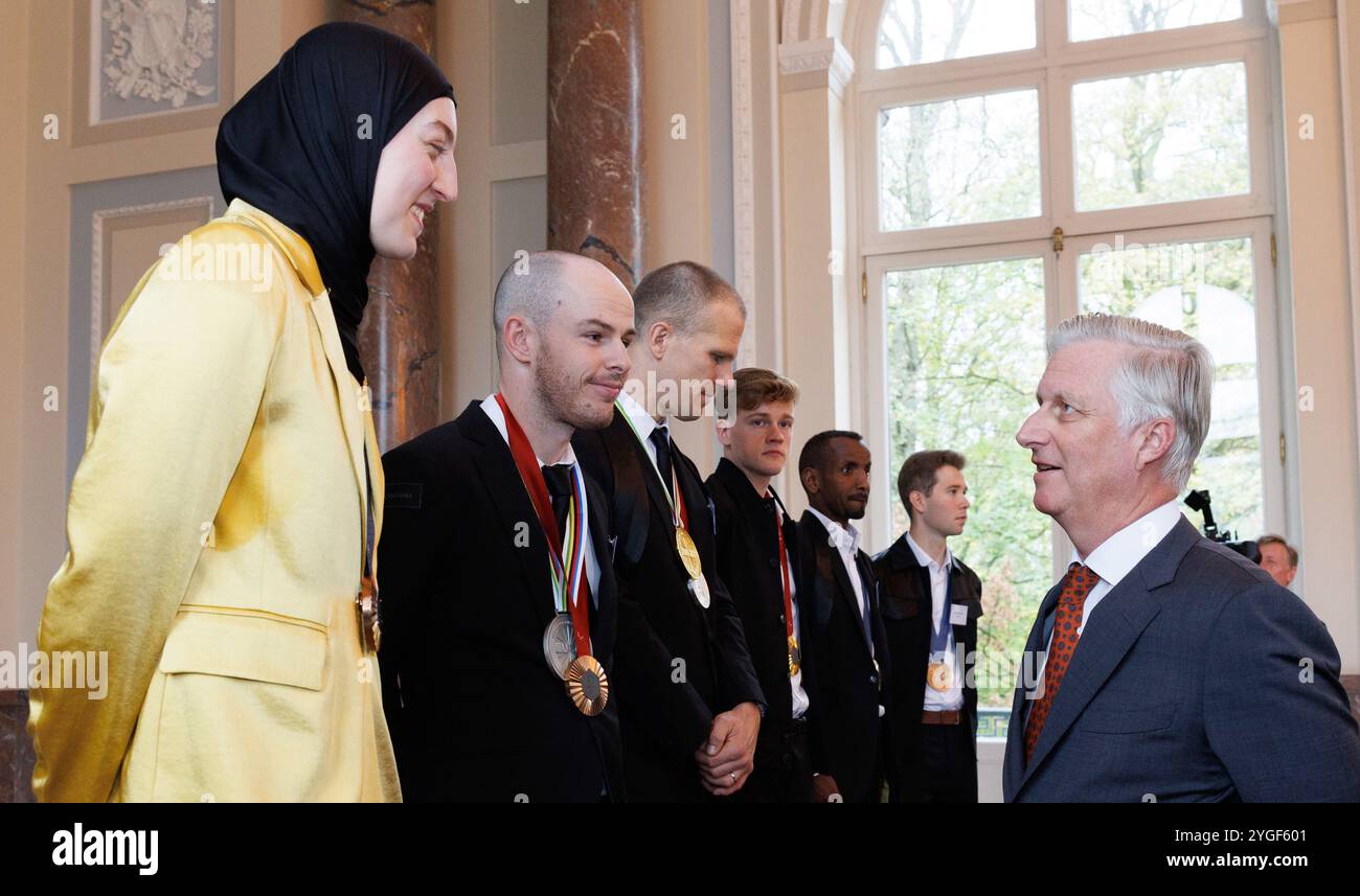Belgian taekwondoka Sarah Chaari, Belgian Paralympian athlete Tim Celen ...