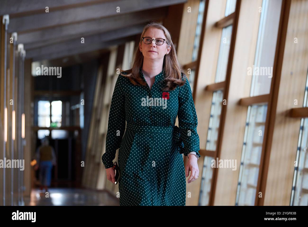 Edinburgh Scotland, UK 07 November 2024. Cabinet Secretary for Social ...