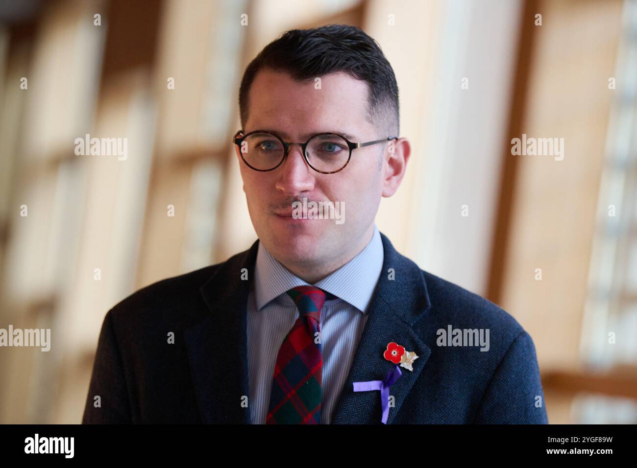 Edinburgh Scotland, UK 07 November 2024. Paul Sweeney MSP at the ...