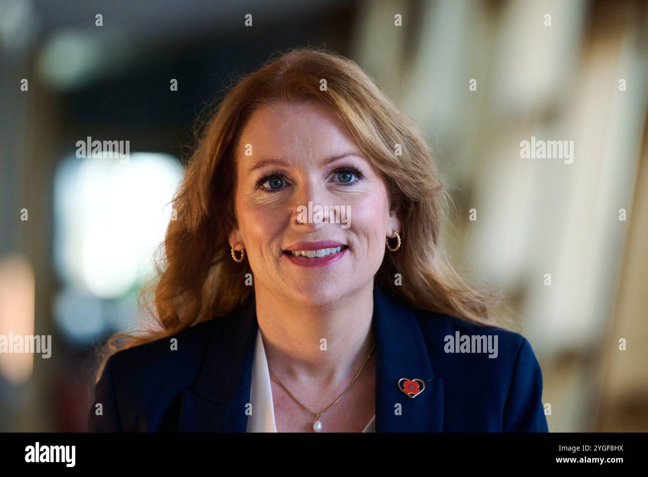 Edinburgh Scotland, UK 07 November 2024. Ash Regan MSP at the Scottish ...