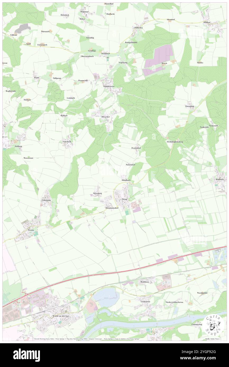 Weng, Lower Bavaria, DE, Germany, Bavaria, N 48 27' 6'', N 13 8' 53 ...
