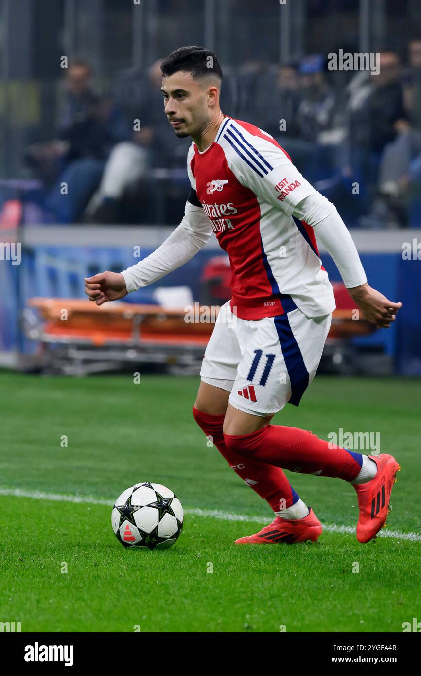 Gabriel Martinelli of Arsenal FC during the UEFA Champions League 2024/ ...