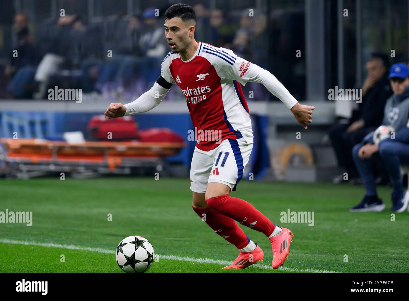 Gabriel Martinelli of Arsenal FC during the UEFA Champions League 2024/ ...