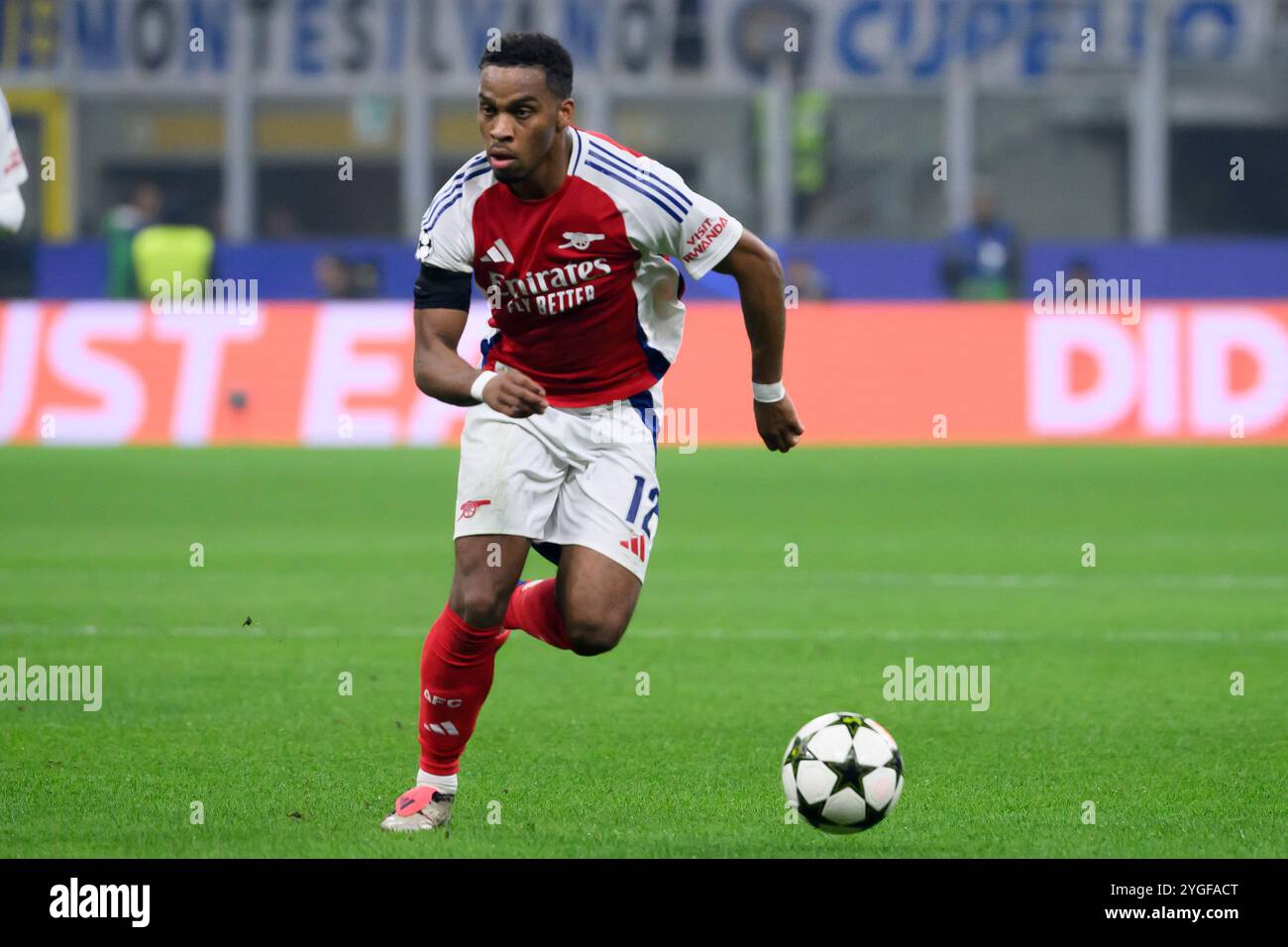 Jurrien Timber of Arsenal FC during the UEFA Champions League 2024/2025 ...