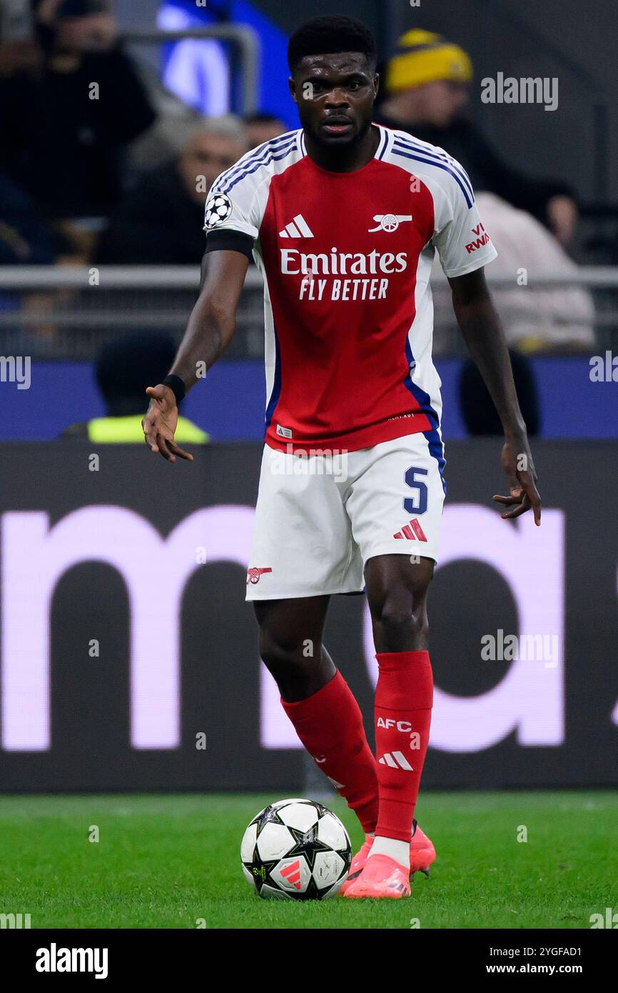 Thomas partey arsenal 2025 hi-res stock photography and images - Alamy