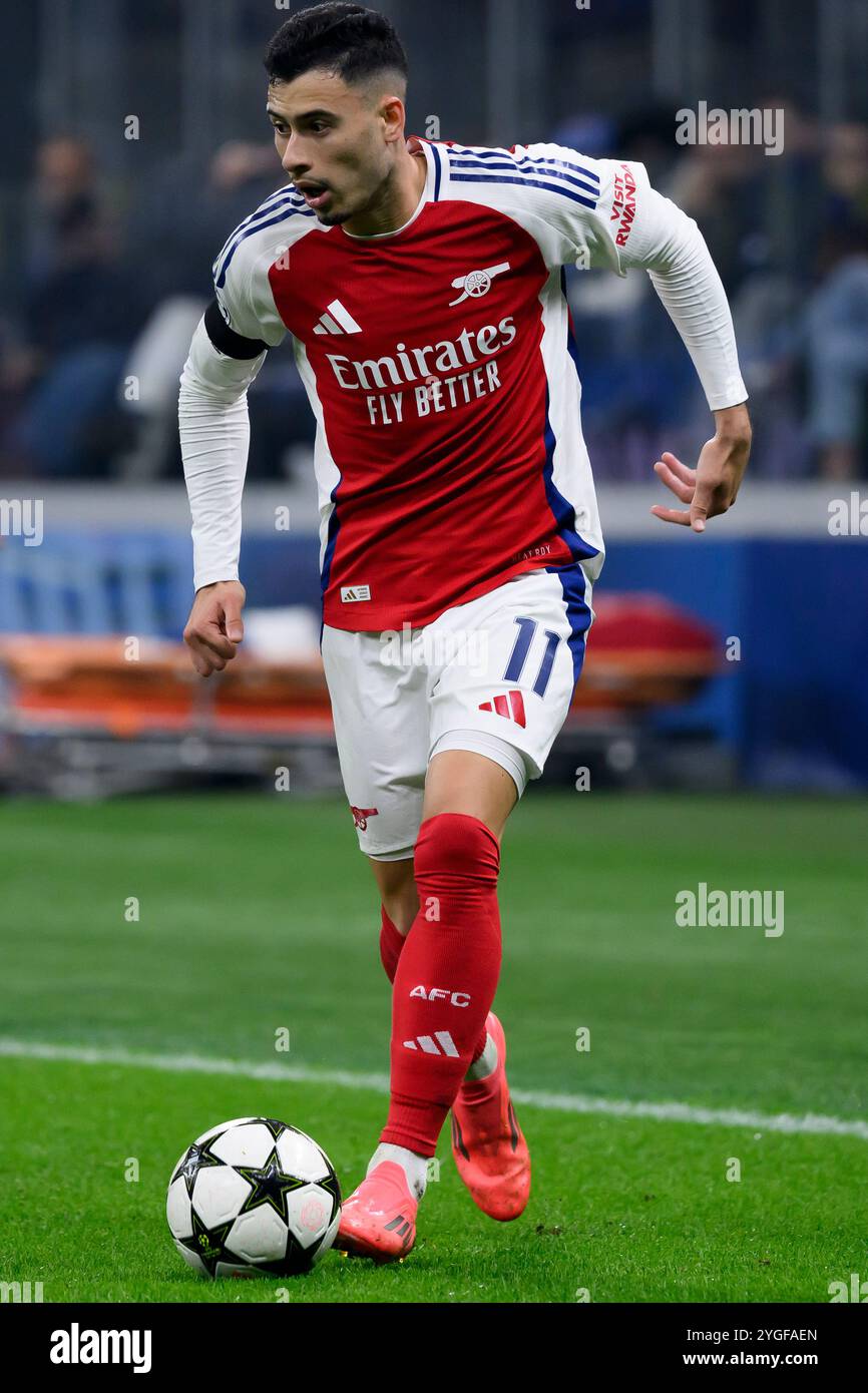 Gabriel Martinelli of Arsenal FC during the UEFA Champions League 2024/ ...