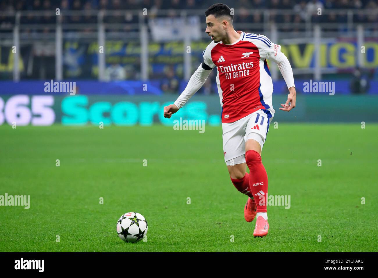 Gabriel Martinelli of Arsenal FC during the UEFA Champions League 2024/ ...