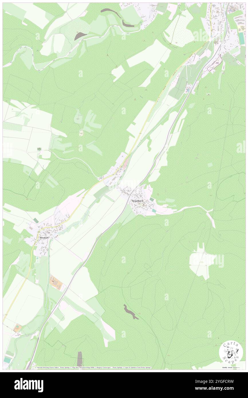 Siegelbach, DE, Germany, Thuringia, N 50 48' 8'', N 10 55' 59'', map ...