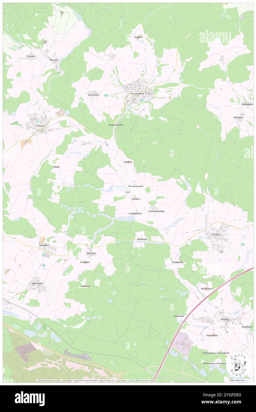 Buehl bei Freudenberg, Upper Palatinate, DE, Germany, Bavaria, N 49 27 ...