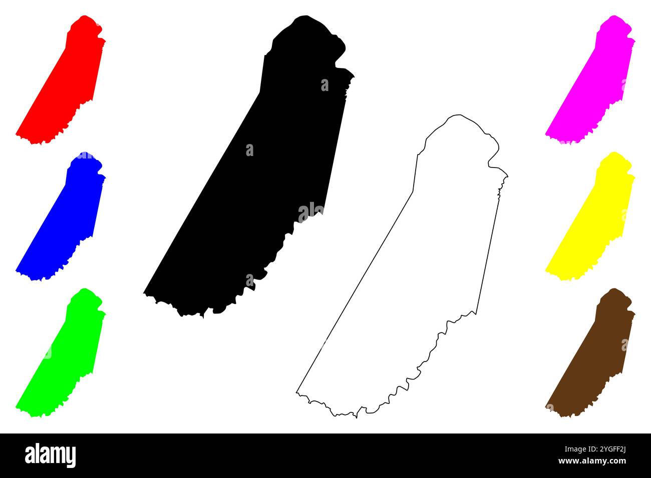 Cumberland virginia map Stock Vector Images - Alamy