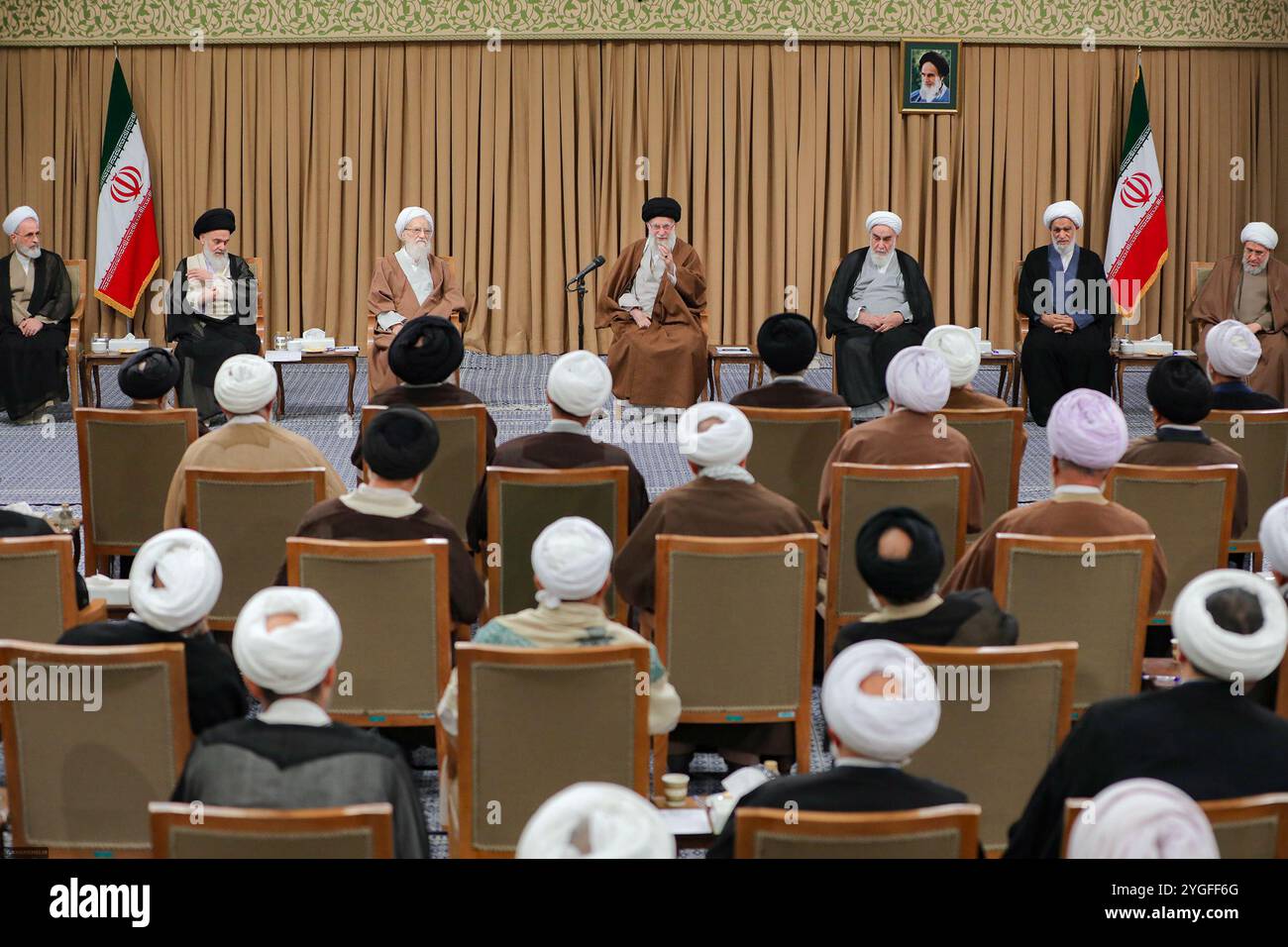 Tehran, Iran. 7th Nov, 2024. Iranian Supreme Leader Ayatollah ALI ...