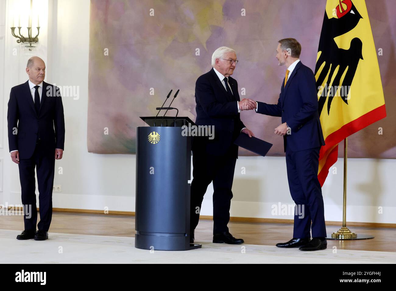 Berlin, Germany. 07th Nov, 2024. Federal President Frank-Walter ...