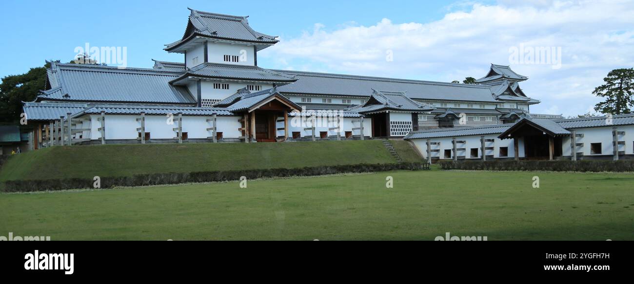 Kanazawa Castle has burnt down but the storehouses survived and hint at ...