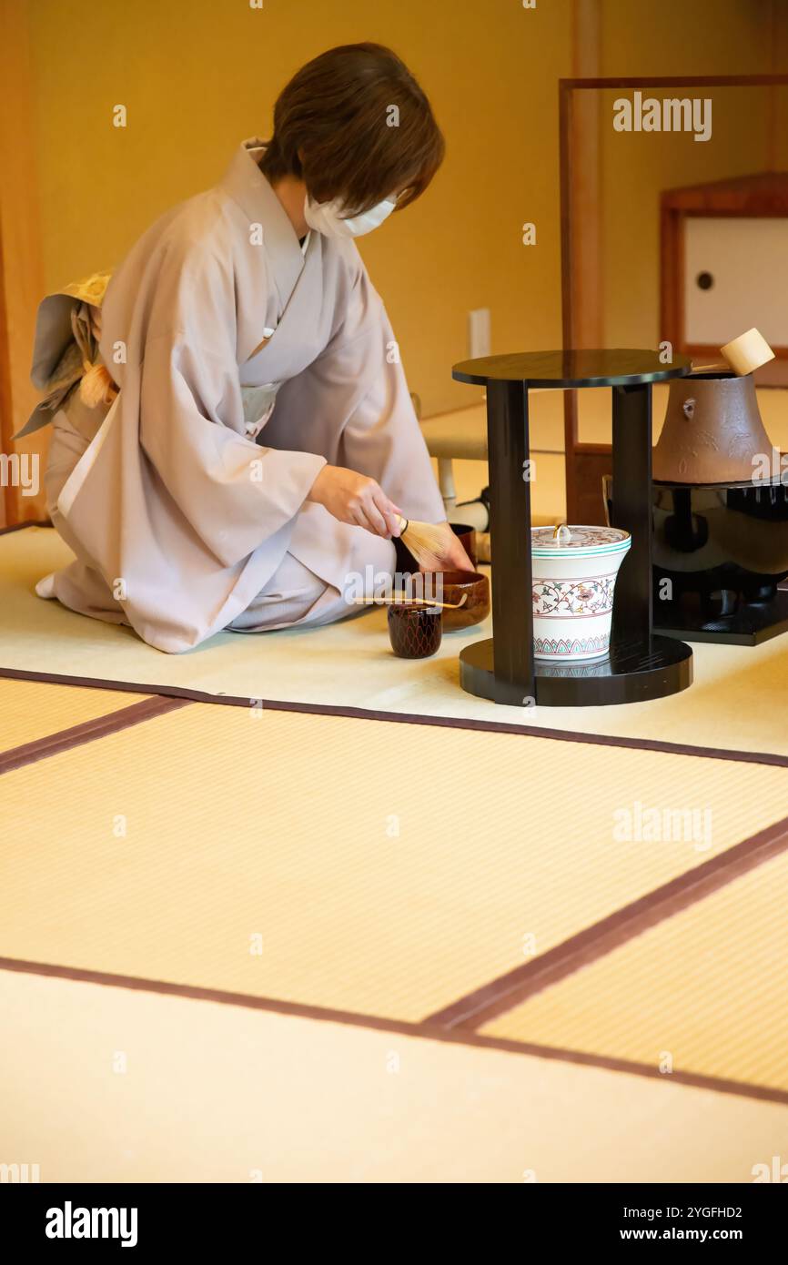 Kanazawas tea ceremony culture hi-res stock photography and images - Alamy