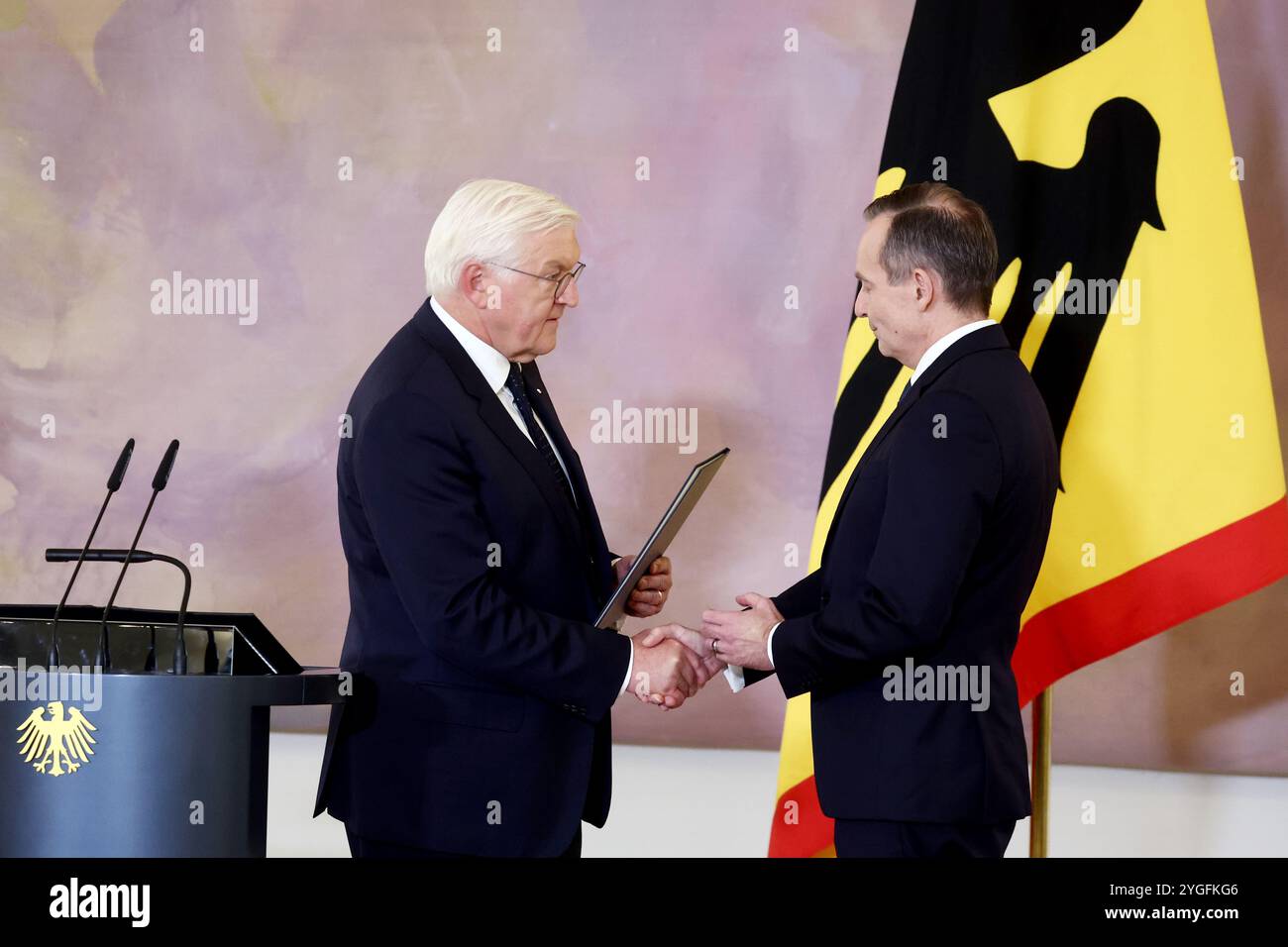 Berlin, Germany. 07th Nov, 2024. Federal President Frank-Walter ...